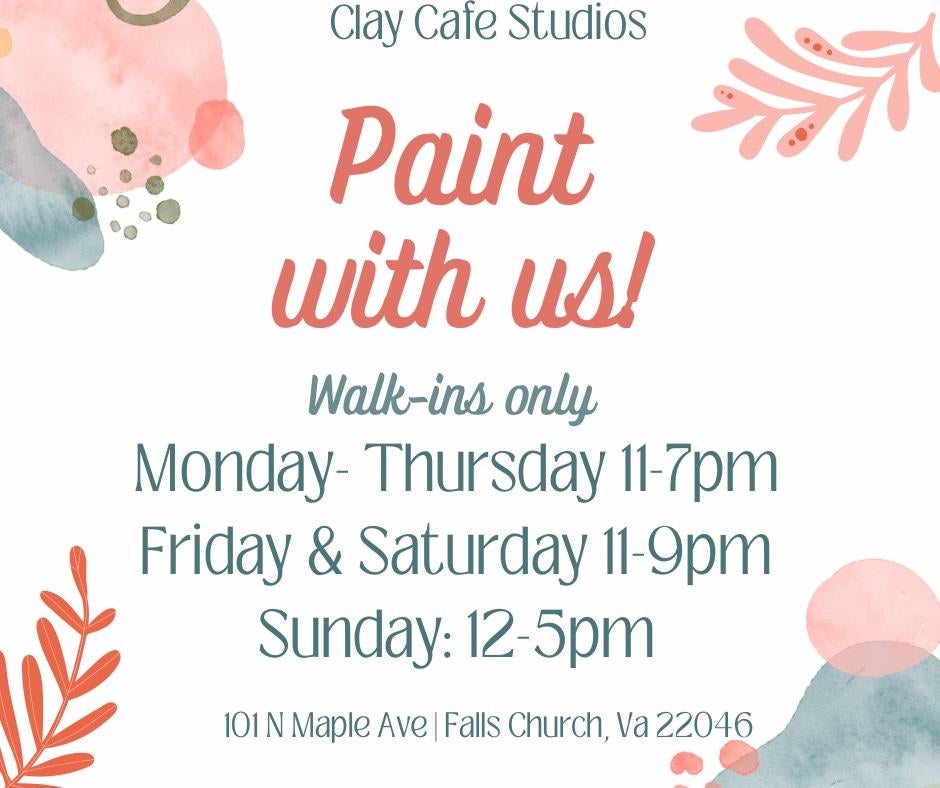 Clay Cafe Studios | Pottery Painting Studio